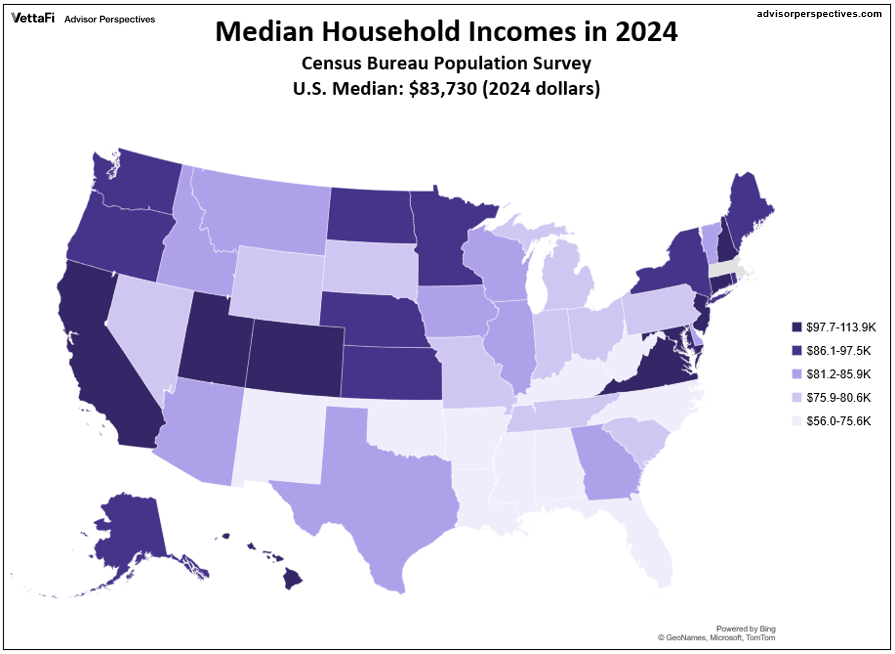 Median Household Income by State: 2024 Update - dshort - Advisor ...